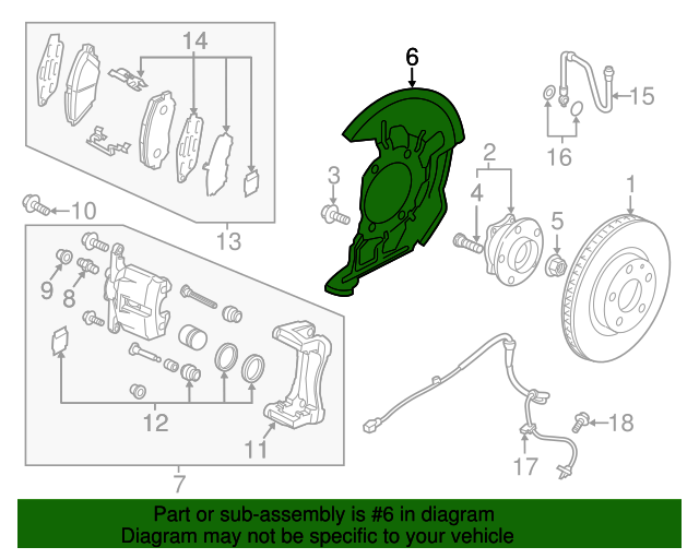 2014-2024 Mazda Splash Shield KD45-33-261C | QuirkParts
