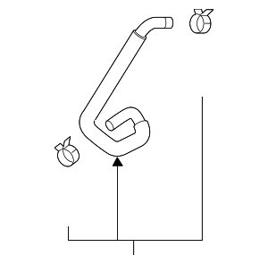 21204AB430 - 2019-2024 Subaru - Heater Hose | Subaru Parts HQ