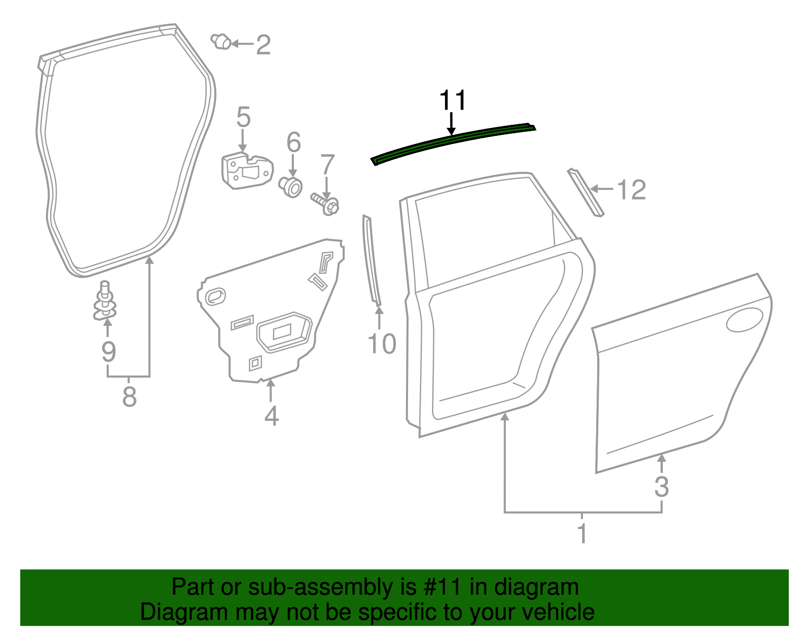 2013-2017 Toyota Prius V Overlay 75988-47050 | Toyota San Diego Parts