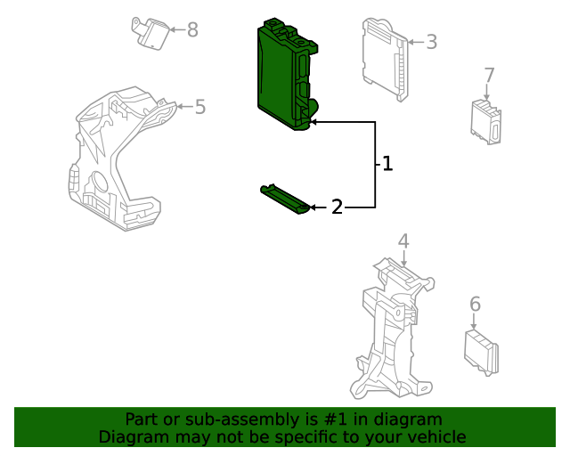 2021-2024 Toyota Sienna Junction Block 82730-08170 | Toyota Parts Center