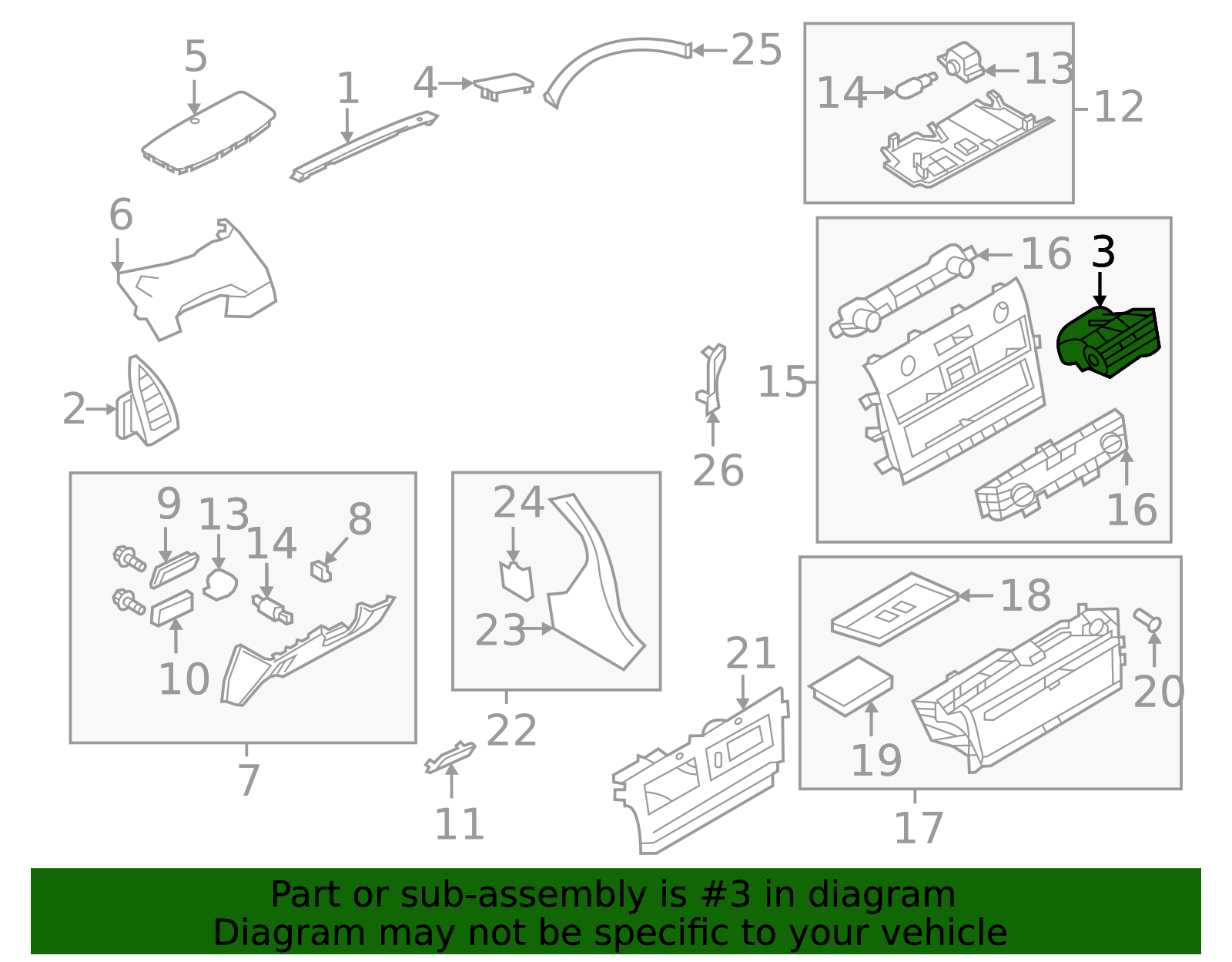 2021-2024 Nissan Armada Air Vent Grille 68751-6JL0A | Ziegler Nissan of ...