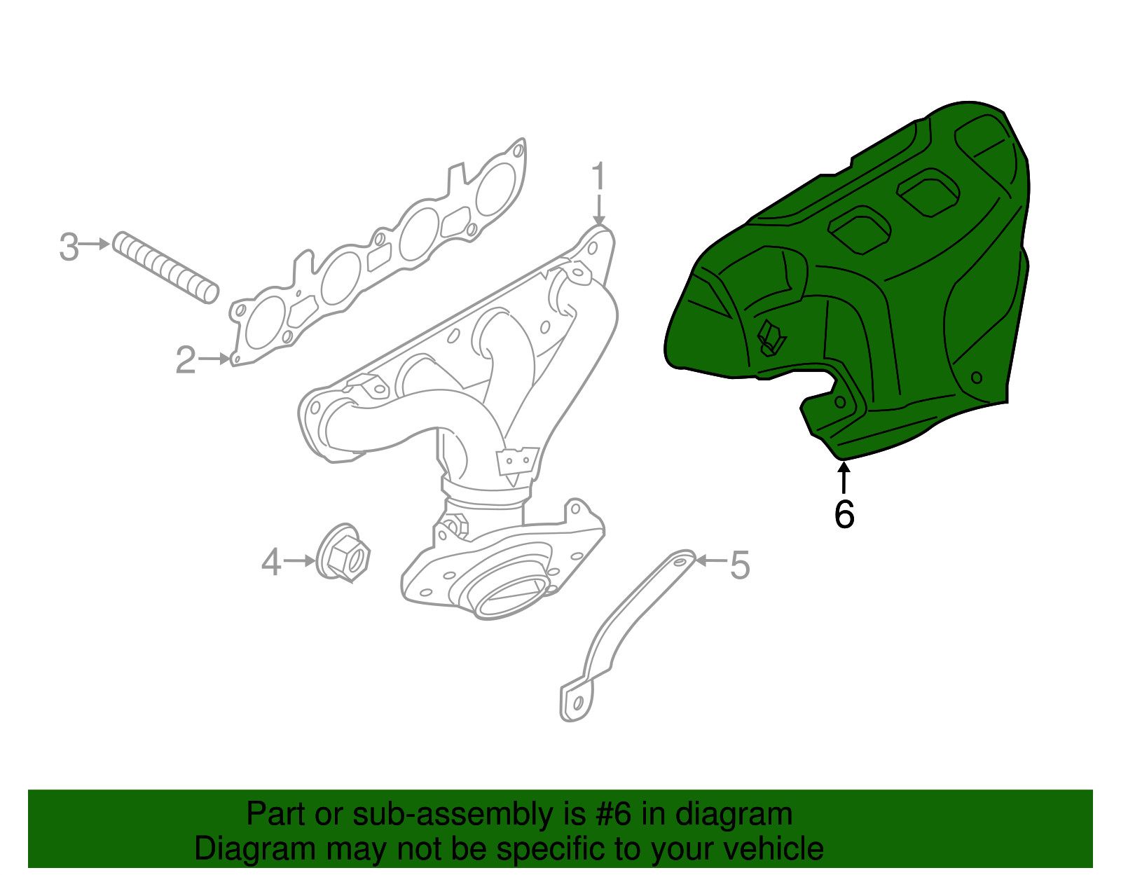 16590-EN200 - 2007-2021 Nissan - Heat Shield | Anicra Nissan Parts
