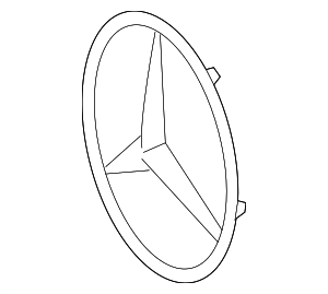 000-888-18-00 - Emblem Assembly 2022-2023 Mercedes-Benz C 300 ...