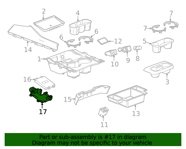 2021-2023 GM Bracket 85151377 | GMPartsDirect.com