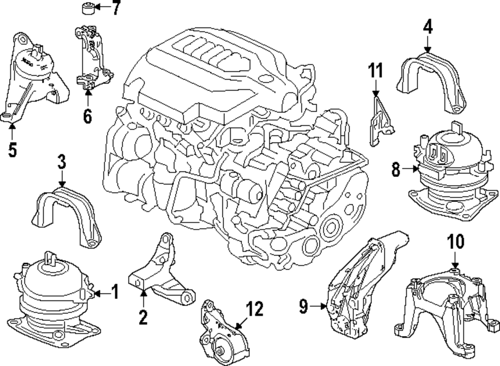 50816-T90-A00 - 2023-2025 Honda Pilot - Heat Shield | Honda Car Parts Direct