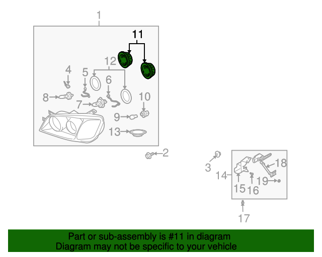 1999-2005 Hyundai Dust Cap 92192-37000 | OEM Parts Online