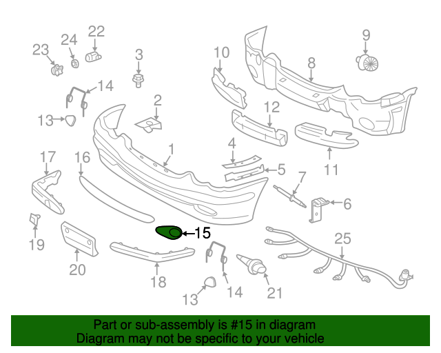 203-885-05-23 - Hole Cover 2001-2007 Mercedes-Benz | Mercedes-Benz USA ...