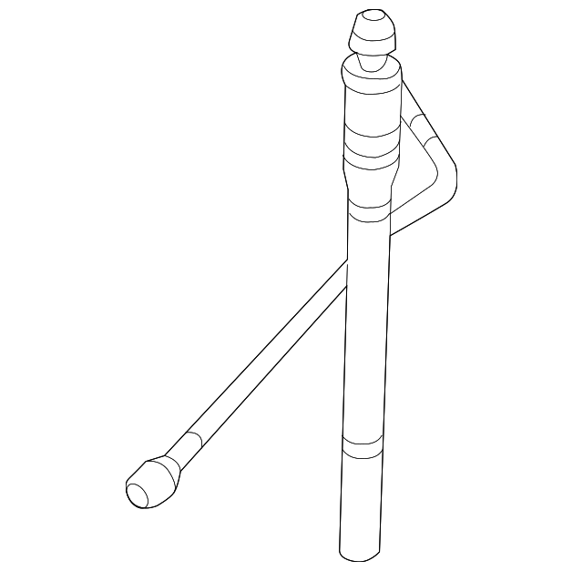 2014-2016 Mercedes-Benz Filler Neck 906-470-15-20 | MB OEM Parts