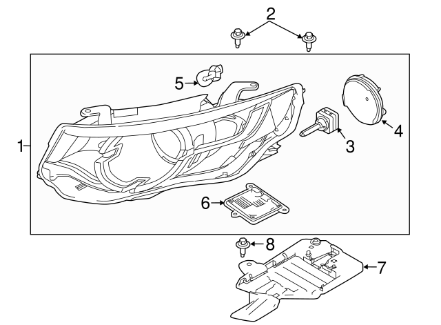 2015-2019 Land Rover Discovery Sport Composite Assembly LR137243 | OEM ...
