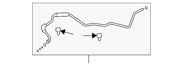 Genuine OEM Ford Part - Motorcraft™ Evaporator Tube YF-37248 | Genuine ...