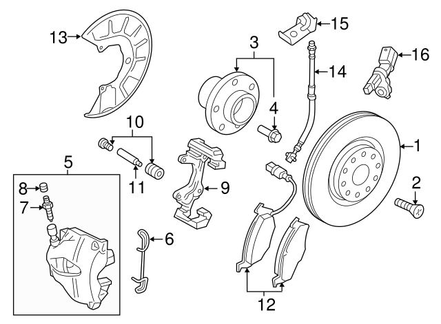 WHT-003-857-D - ABS Wheel Speed Sensor 2006-2018 Audi | AutoNationParts.com