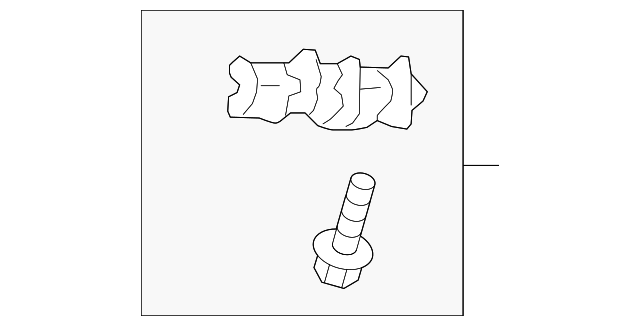 86514-3S000 - Side Retainer - 2011-2015 Hyundai Sonata | World OEM ...