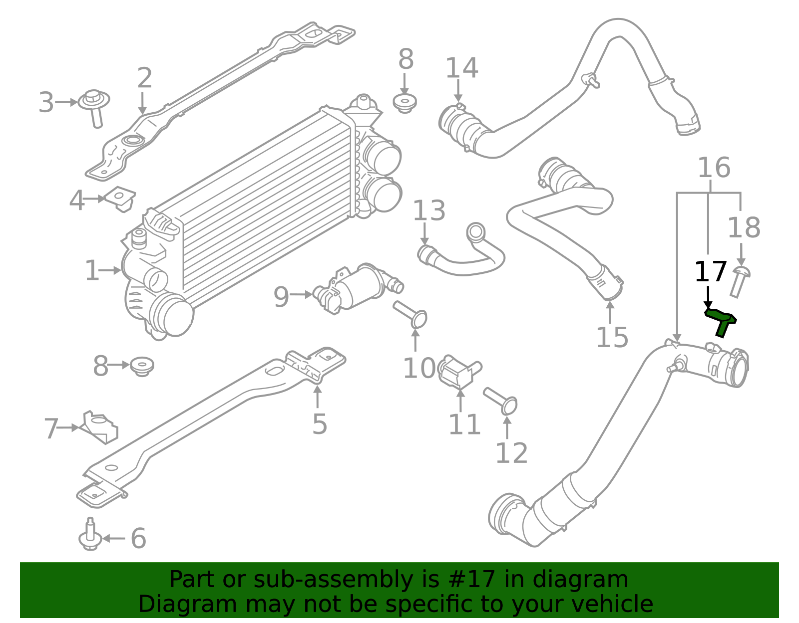 2018-2020 Ford F-150 | Map Sensor | GV2Z-9F479-B | Walls' Ford Parts