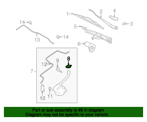 2007-2019 Ford Reservoir Cap 7T4Z-17632-AA | TascaParts.com