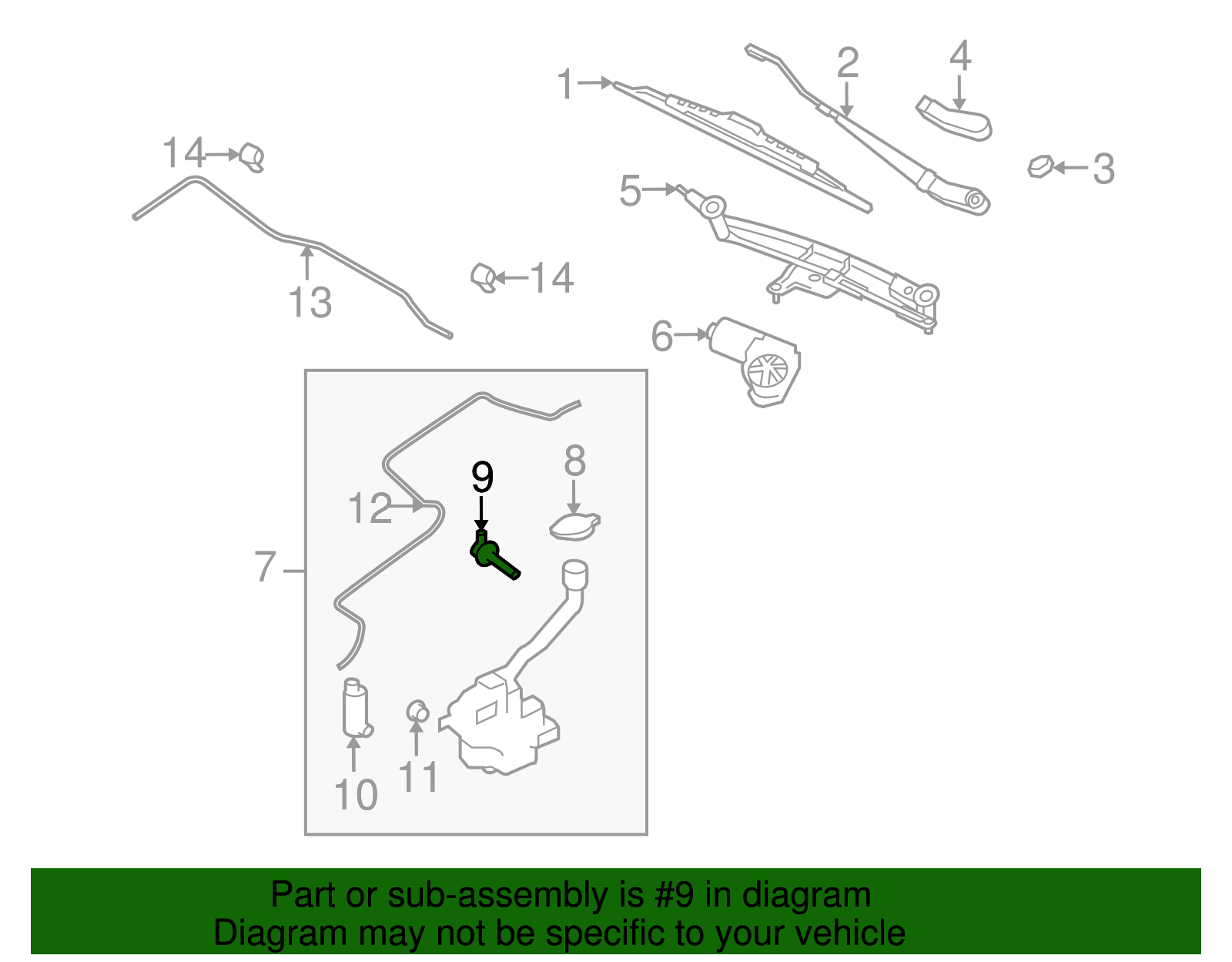 2007-2019 Ford Sensor 7t4z17b649aa | Retail Performance Auto Parts