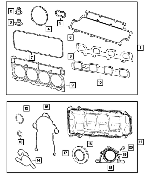 Engine Identification for 2007 Jeep Grand Cherokee | EastcoastMoparts
