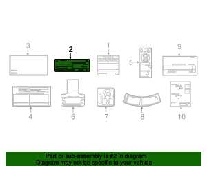 2016-2018 Toyota AC Label 88723-42081 | Toyota Parts Center
