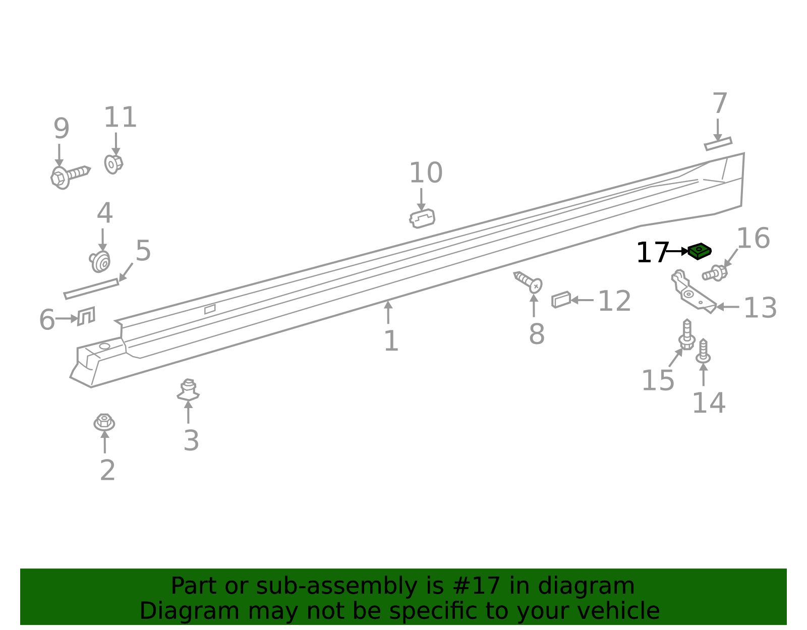 90183-06019 - 2004-2024 Lexus - Deflector U-Nut | My L Parts