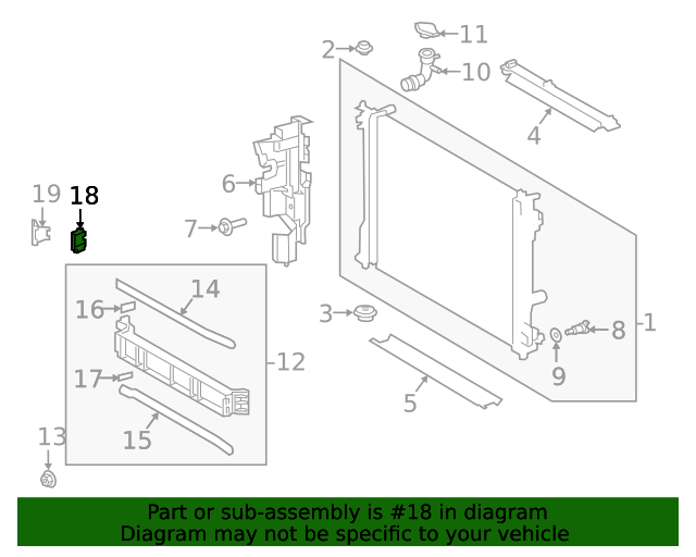 2019-2024 Toyota RAV4 Actuator 88940-12010 | Toyota Parts Center