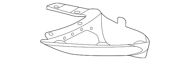 2022-2024 Cadillac CT5 F Deflector Kit 85164108 GM | GMPartsDirect.com