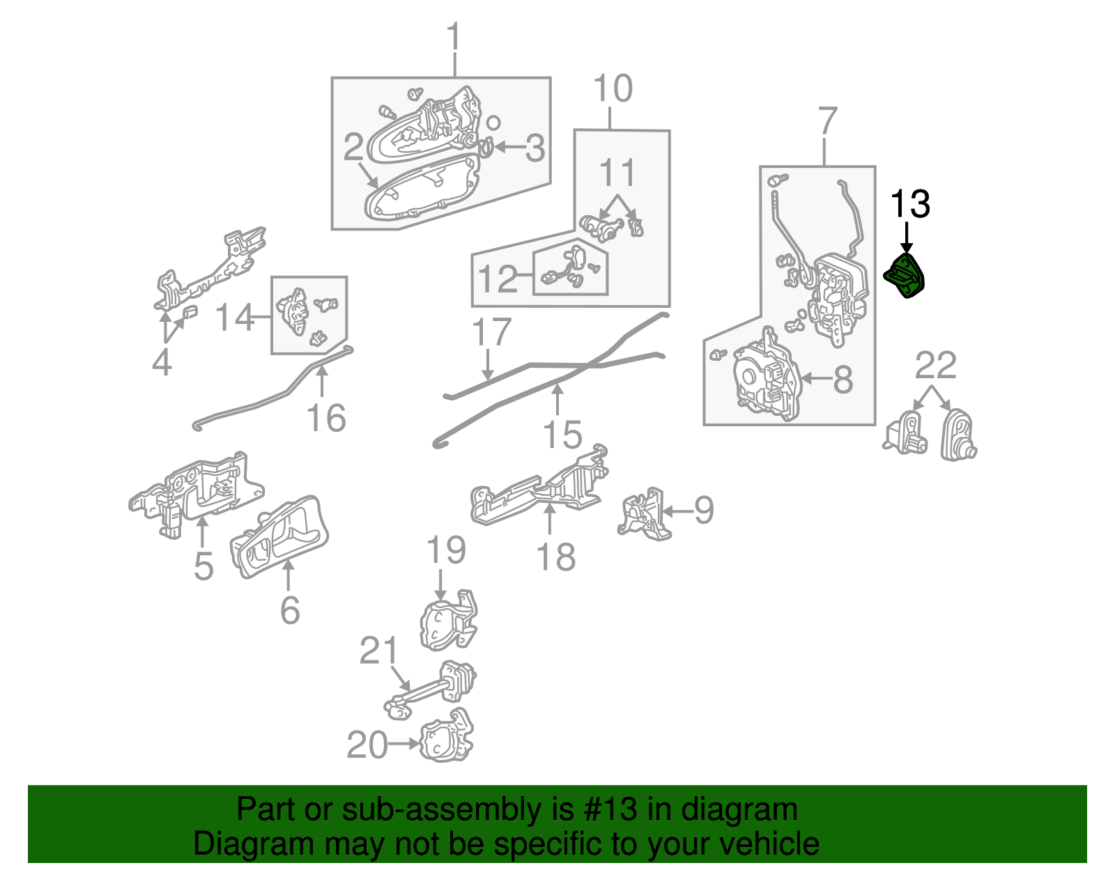 72135-S2A-003 - Striker 2000-2009 Honda | Honda Parts Online