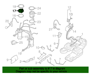 Audi OEM Pressure Reg Part# 7L8-919-679-C | OEM Vehicle Parts