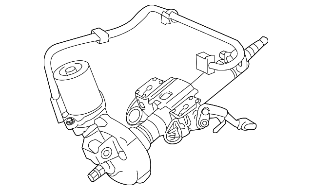 45250-47300 - Steering Column - 2012-2017 Toyota Prius V | OEM Genuine ...