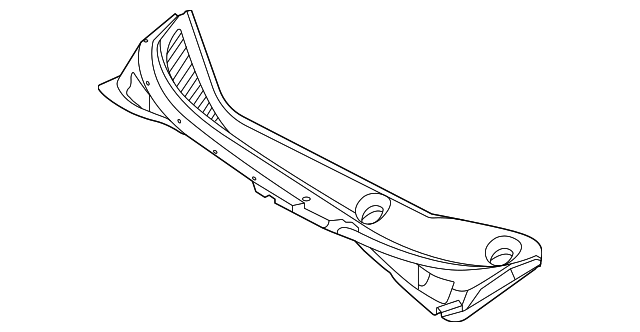 2020-2022 Nissan Versa Cowl Grille 66862-5EF0A | Nissan Parts Store