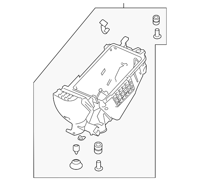 17201-5BF-A00 - Case Set, Air Cleaner - 2017-2020 Honda Civic | Genuine ...