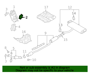 2013-2021 Hyundai Gasket 28282-2B700 | OEM Parts Online