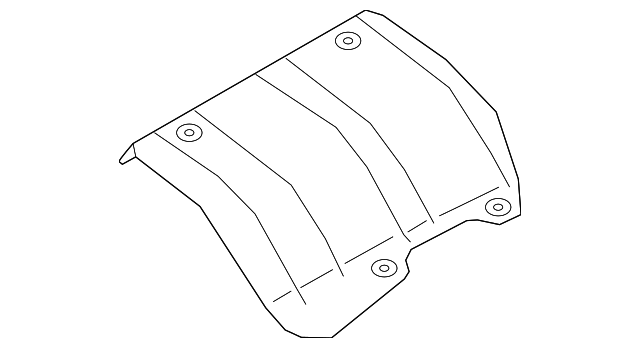 2019-2024 Subaru Ascent Heat Shield 59024XC020 | Subaru Parts Store