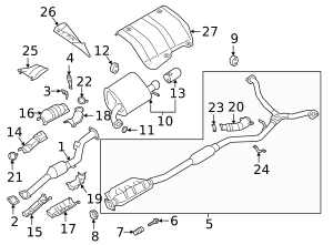 44371AG281 - Tail Panel Extension - 2019-2021 Subaru Ascent | World OEM ...