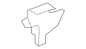 001-991-75-71 - Rocker Panel Molding Clip 2015-2024 Mercedes-Benz ...