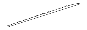 205-698-02-62 - Side Molding 2015-2021 Mercedes-Benz | Mercedes-Benz ...