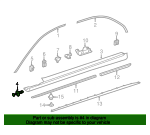 000-991-41-40 - Ft Fender Liner Rivet 2014-2023 Mercedes-Benz ...