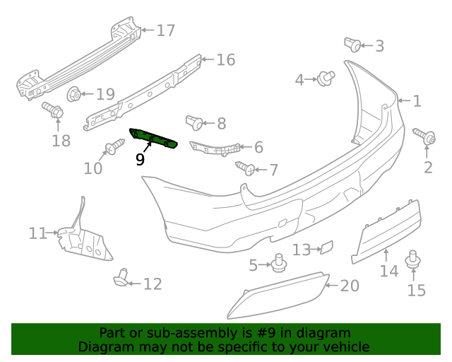 57707XC07A - Side Bracket - 2019-2021 Subaru Ascent | World OEM Parts ...