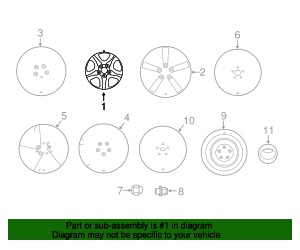 2013-2018 Toyota RAV4 Wheel Steel 42611-0R090 | Toyota Parts Center