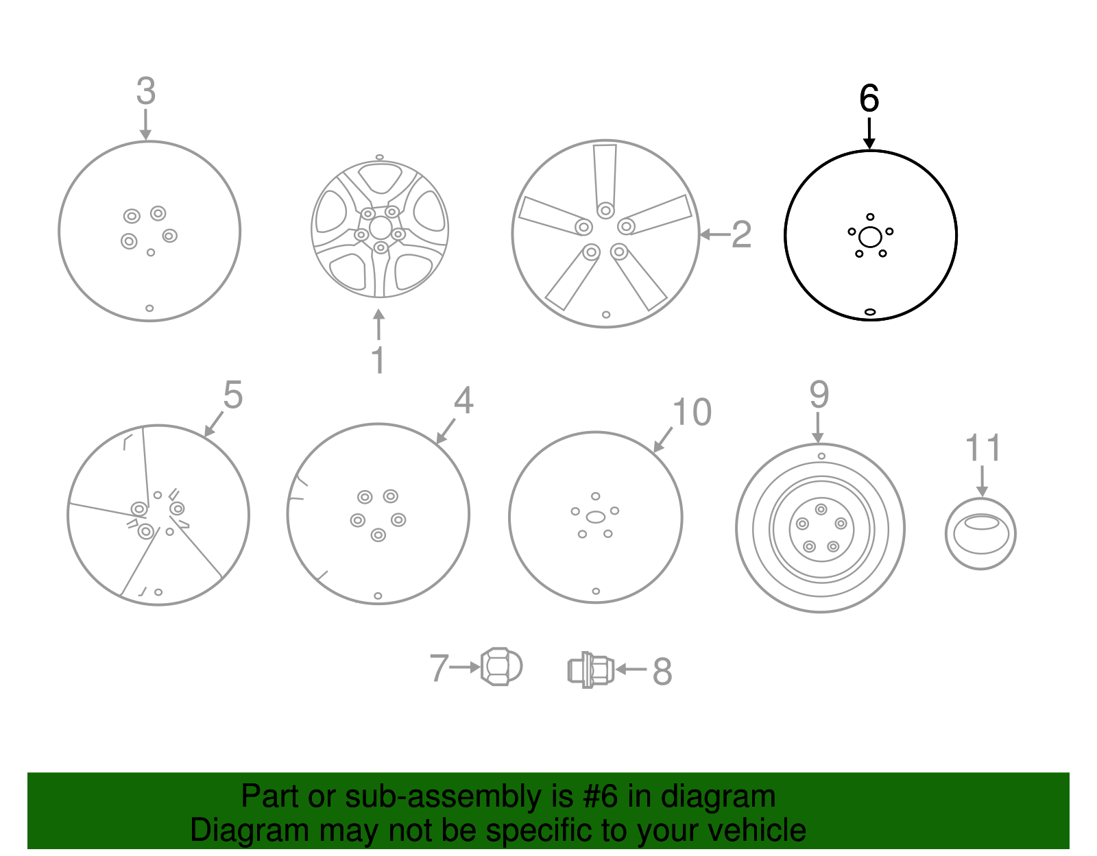 4261A-0R030 - Wheel 2016-2018 Toyota RAV4 | AutoNation Parts