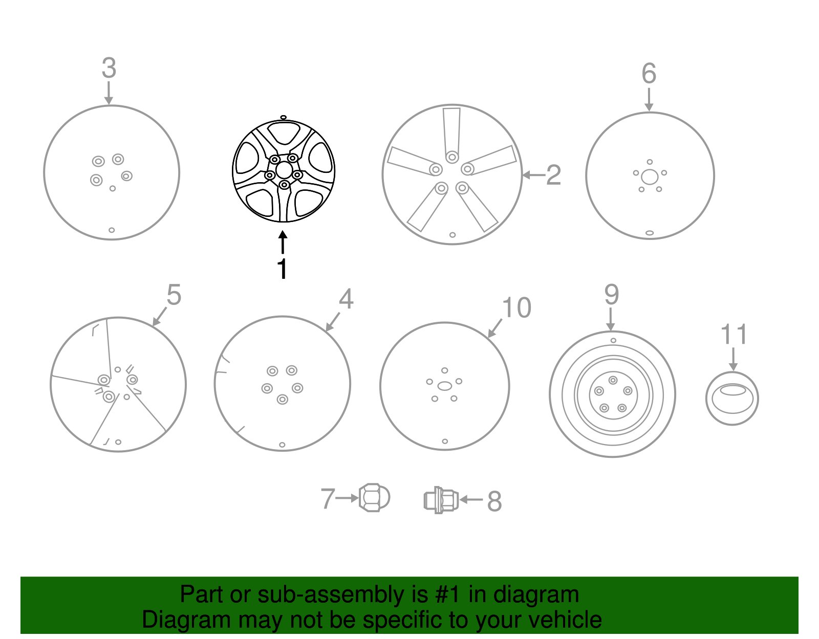 2013-2018 Toyota RAV4 2013-2018 Toyota RAV4 - Wheel Steel 42611-0R090 ...