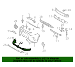 52411-0R130 - Bumper Guard 2019-2024 Toyota RAV4 | Longo Toyota Parts