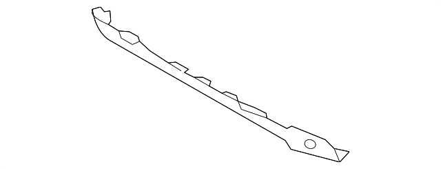 Genuine Toyota Lower Molding part# 52711-0R080-B0 for 2019-2024 Toyota ...