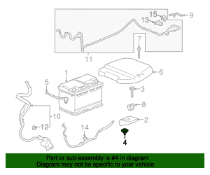 1991-2024 GM Multi-Purpose Nut (SINGLE PIECE ONLY. NOT A PACK OF 10 ...