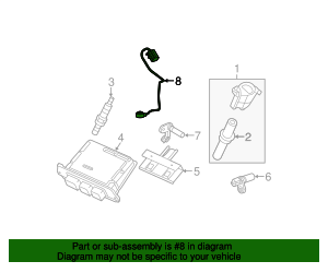 2005-2010 Ford Knock Sensor 4C3Z-12A699-AA | OEM Parts Online
