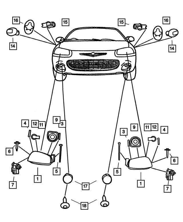 Mopar PARK AND TURN - BULB | Mopar L00003157A L00003157A | Auto Parts