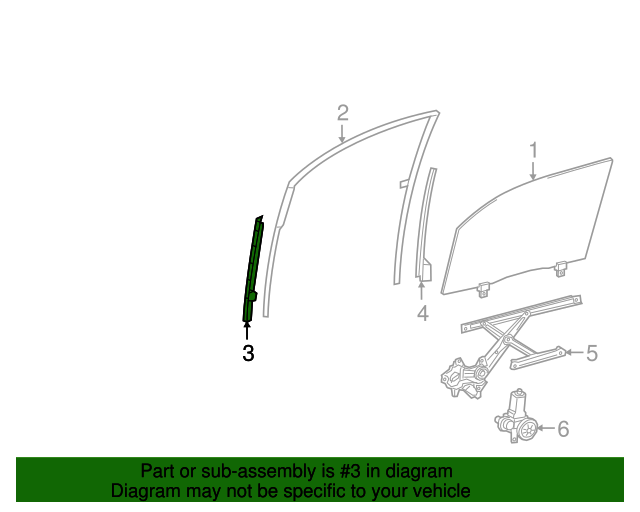 2016-2021 Toyota Tacoma Guide Channel 67401-04050 | Toyota Parts Center