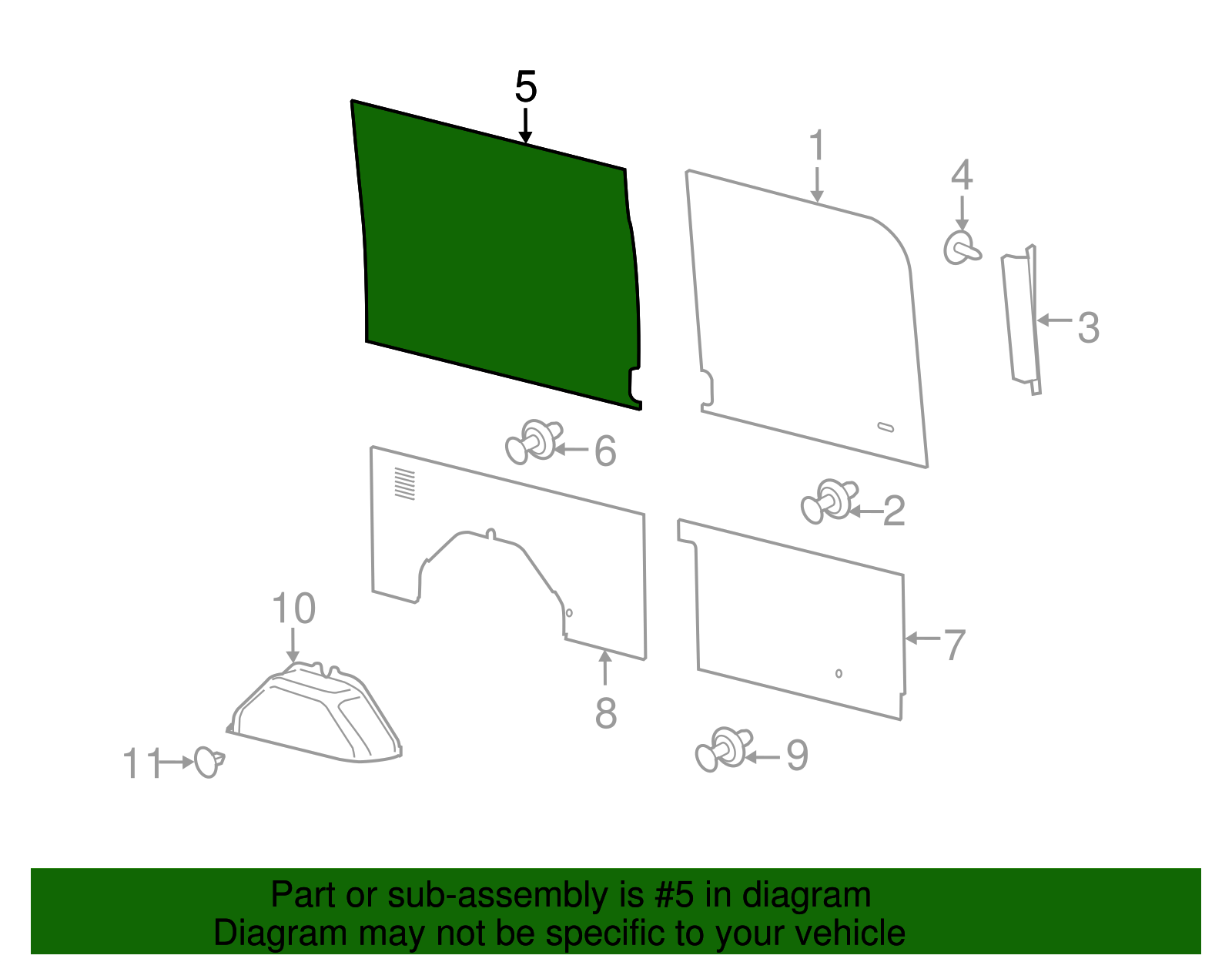 2020-2024 Ford Front Panel CK4Z-6131113-AH | QuirkParts