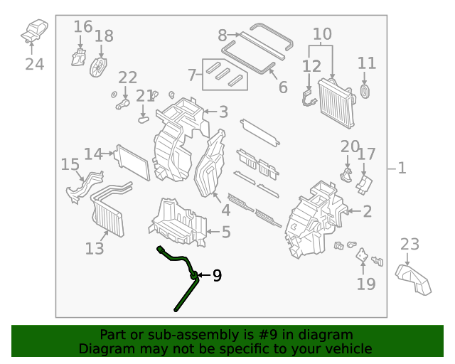 97173-K0000 - Drain Hose 2020-2023 Kia Soul | Kia.Parts Store