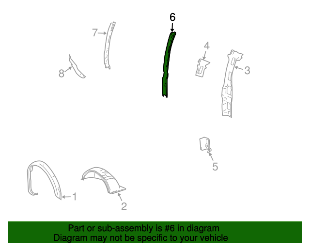 1996-2024 GM Body Side Strainer 25735843 GM | GMPartsDirect.com