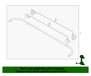 55530-3R000 - Suspension Stabilizer Bar Link Kit 2011-2016 Kia ...