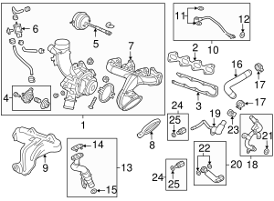 2011-2021 GM Exhaust Manifold Gasket 55565348 | GMPartsDirect.com